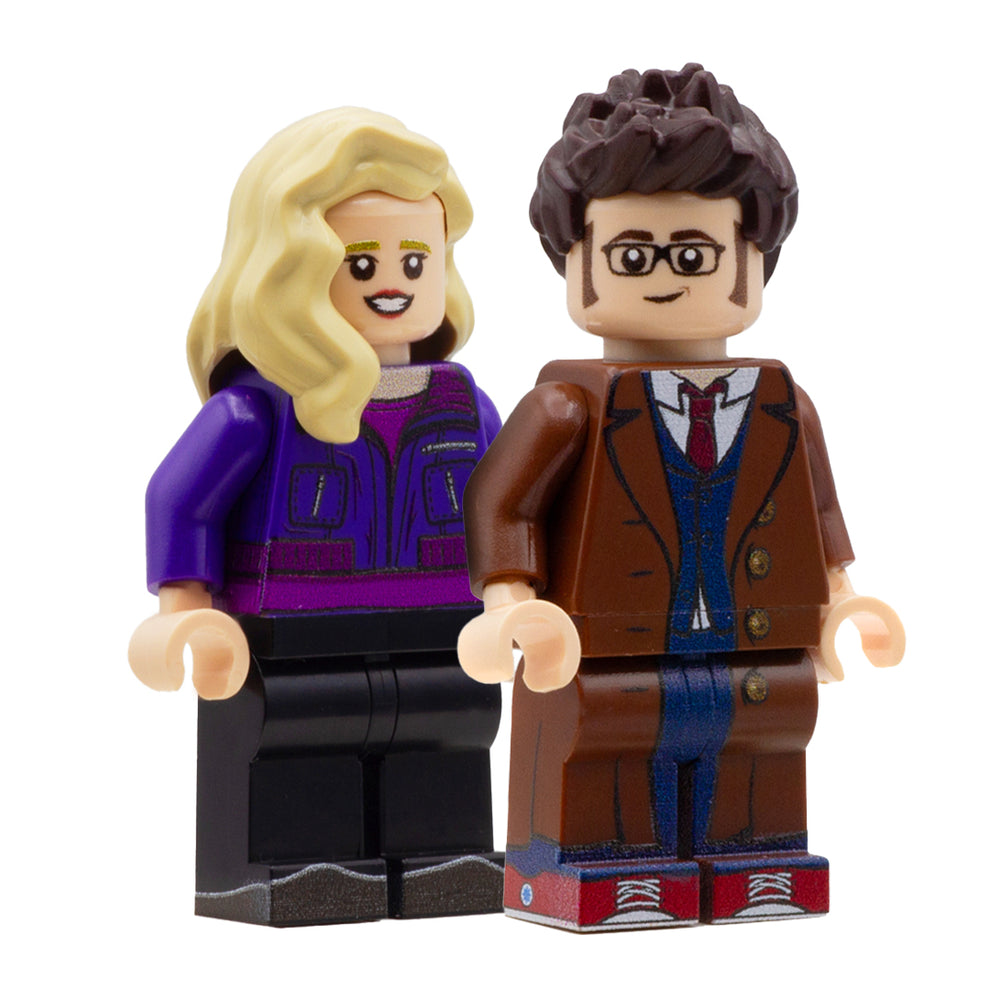 Regenerated 10th Time Lord & Rose - Custom Design Minifigure – Minifigs.me