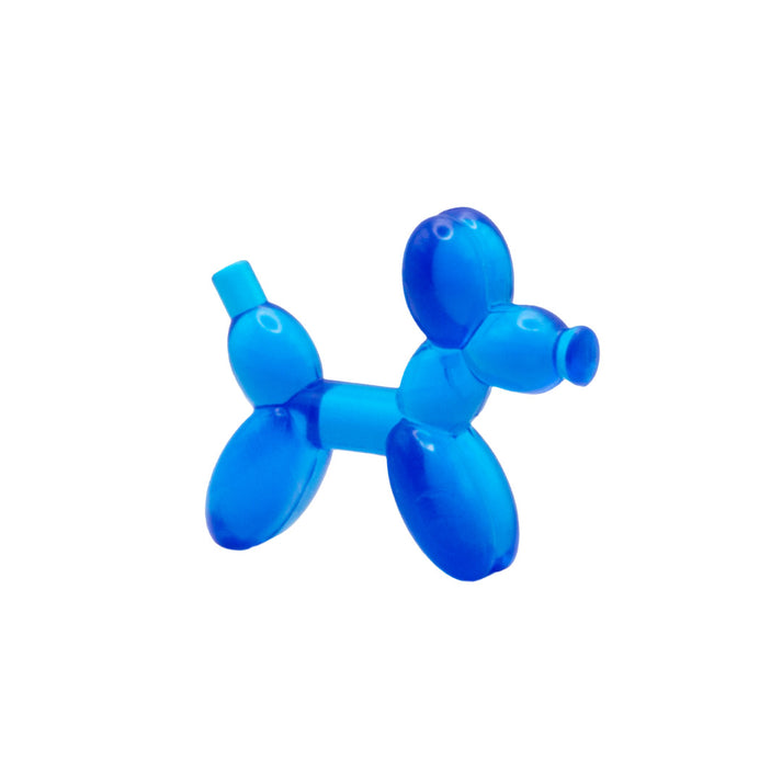 Blue Balloon Dog (Translucent) - Minifigure Accessory – Minifigs.me