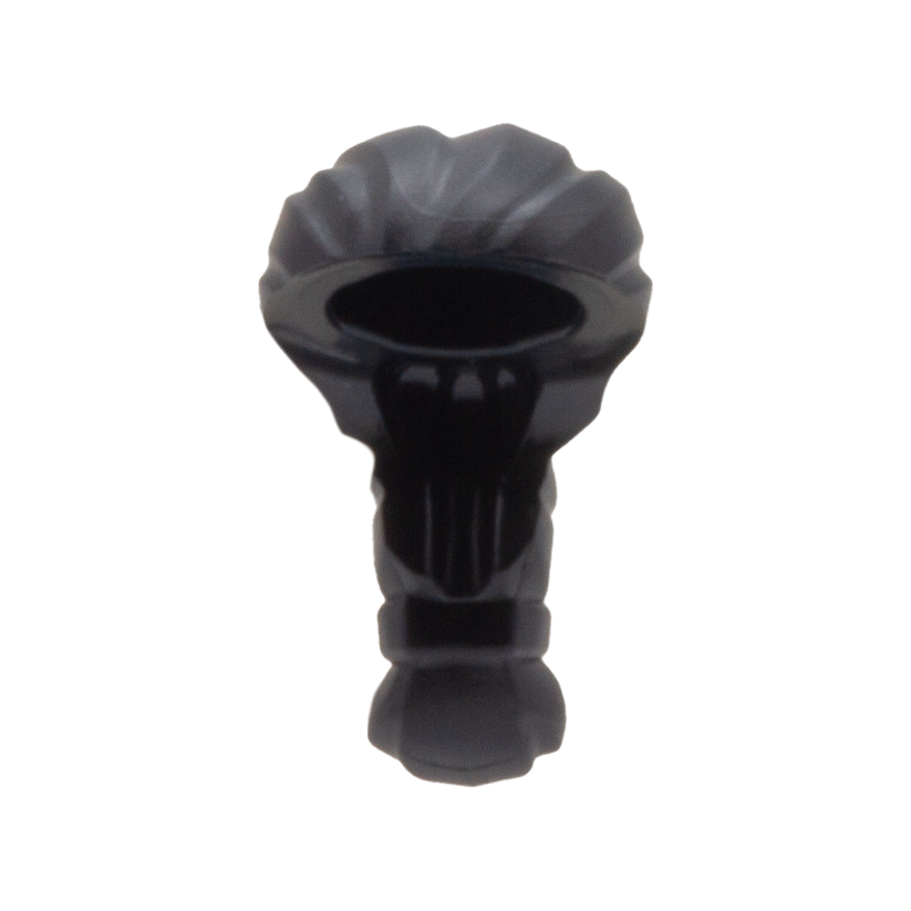 Black Wavy Mohawk with Tied Plait - LEGO Minifigure Hair – Minifigs.me