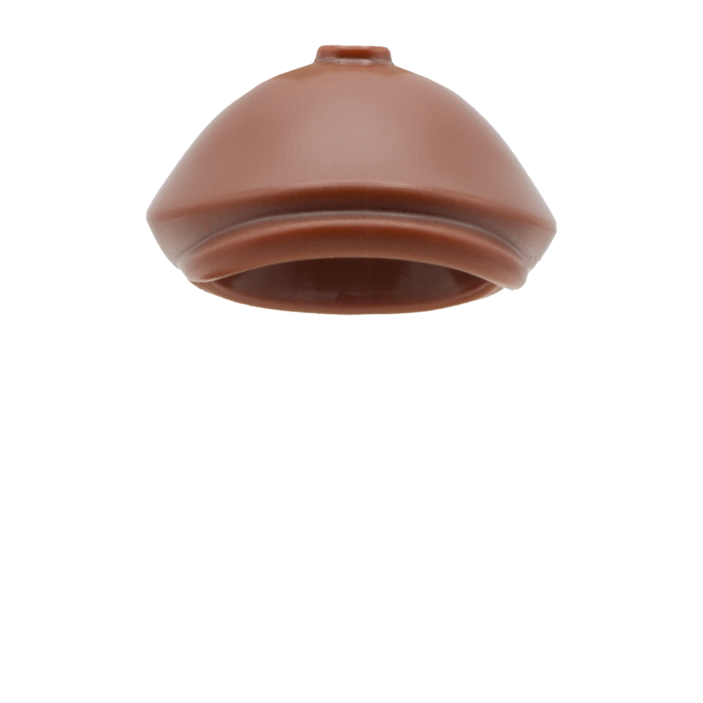Brown LEGO Flat Cap - Minifigure Hat – Minifigs.me