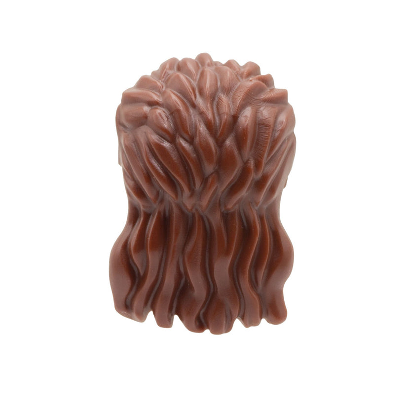 Brown Mullet - LEGO Minifigure Hair – Minifigs.me