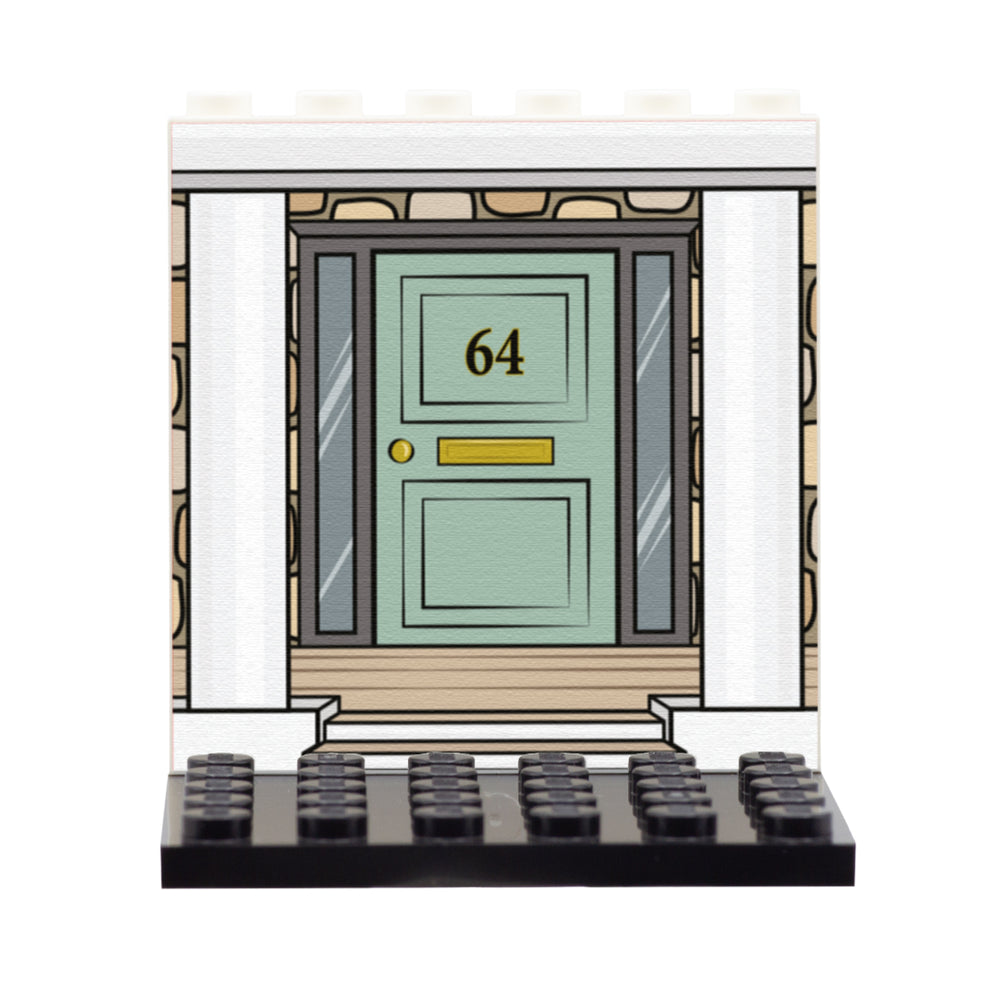 Customisable Column Front Door Back Panel - Custom Design Display Pane ...