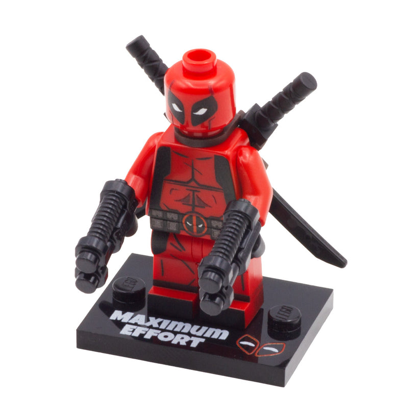 Comic book Merc with a Mouth - Custom Design Minifigure – Minifigs.me