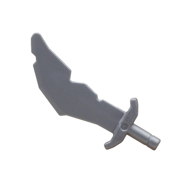 LEGO Scimitar Sword with Damage - Minifigure Accessory (Plastic Toy ...