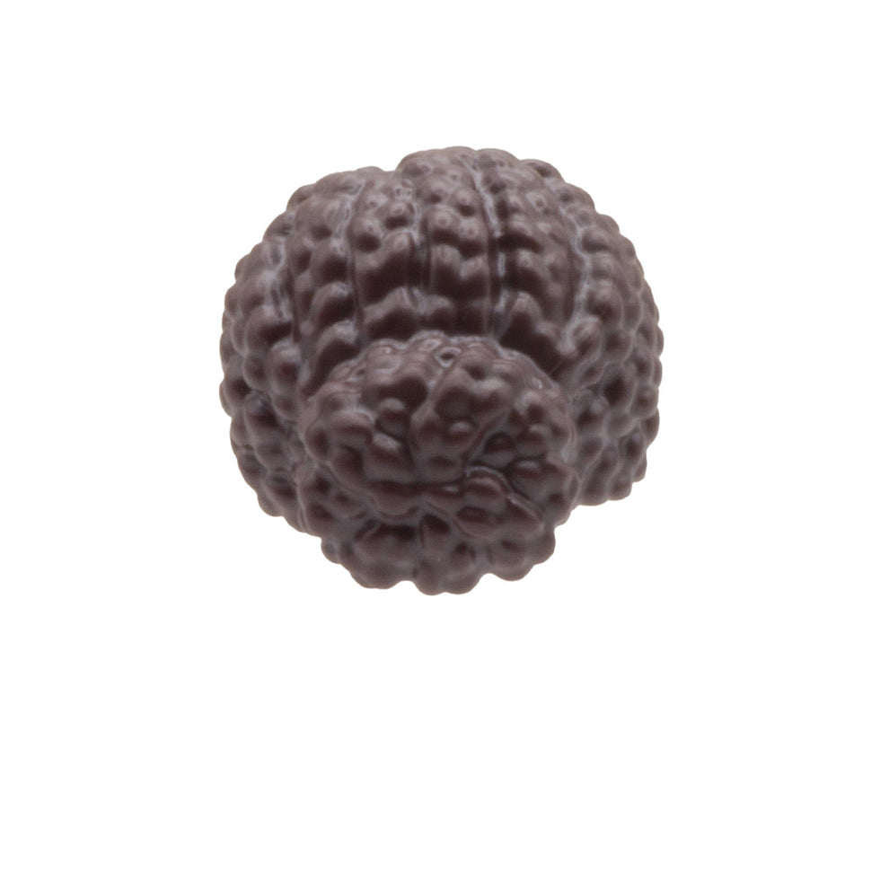 Dark Brown Low Braided Ponytail - LEGO Minifigure Hair – Minifigs.me