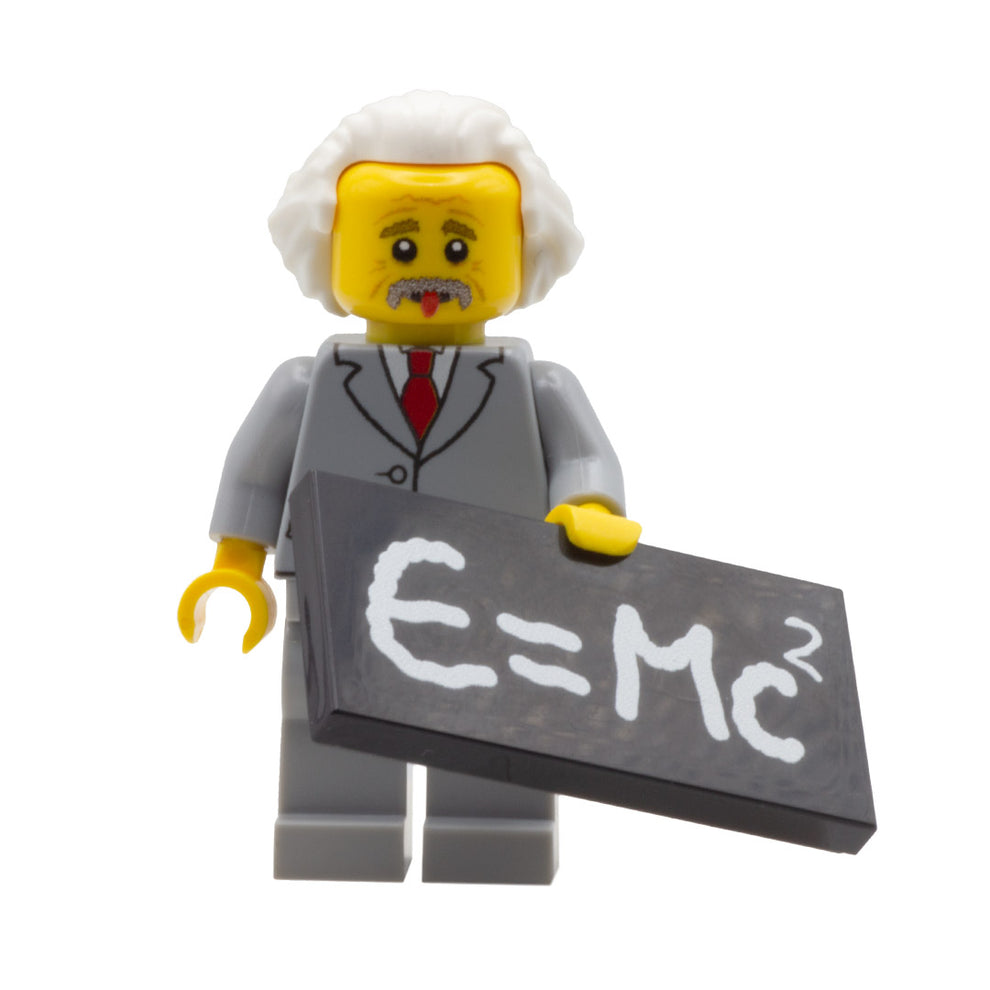 Albert Einstein - Custom Design Minifigure – Minifigs.me