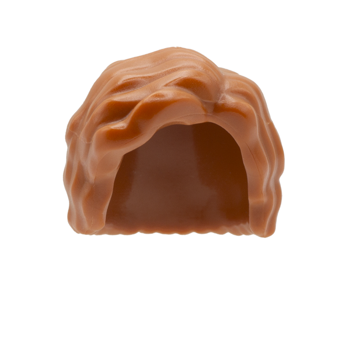 Ginger Wavy/Curly Mid Length with Side Parting - LEGO Minifigure Hair ...