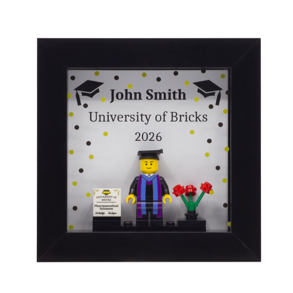 Customisable University Frame - Custom Minifigure Display – Minifigs.me