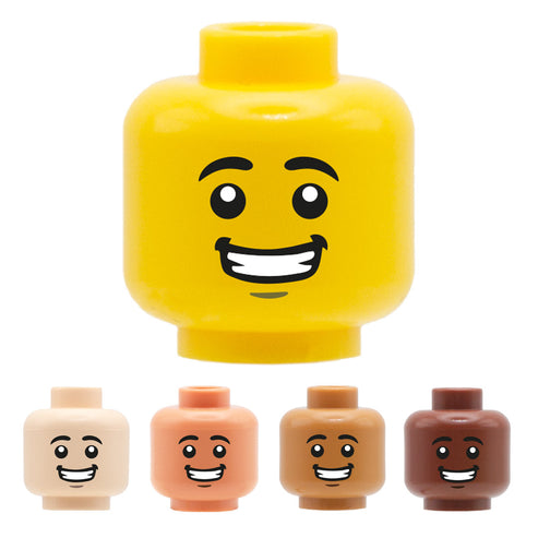 Huge Smile - Custom Printed Minifigure Head – Minifigs.me
