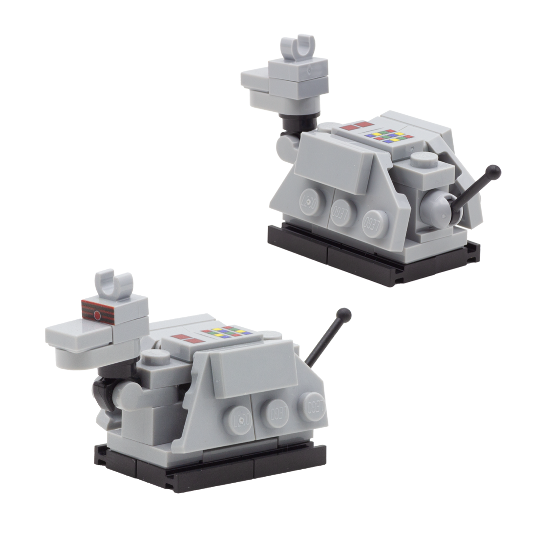Faithful Robot Sidekick - Custom Minibuild Display – Minifigs.me