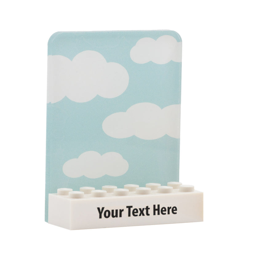 Clouds Couples Display - Laser Cut Display with LEGO Brick – Minifigs.me