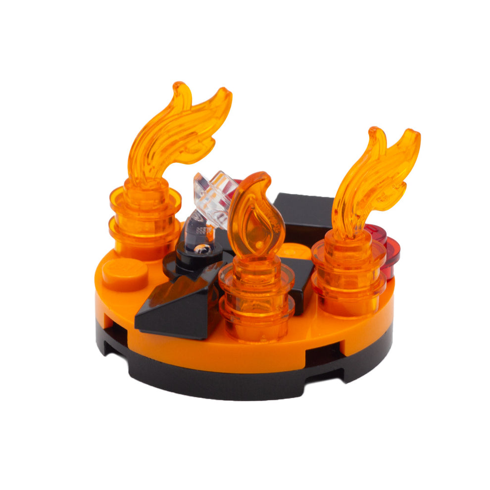 Fire Terrain Baseplate - Custom Minibuild Display – Minifigs.me