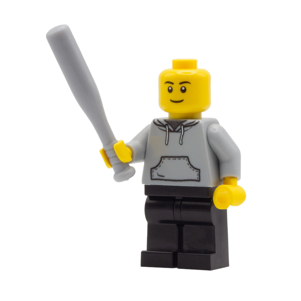 Light Grey Baseball Bat (Brickforge) - Minifigure Accessory – Minifigs.me