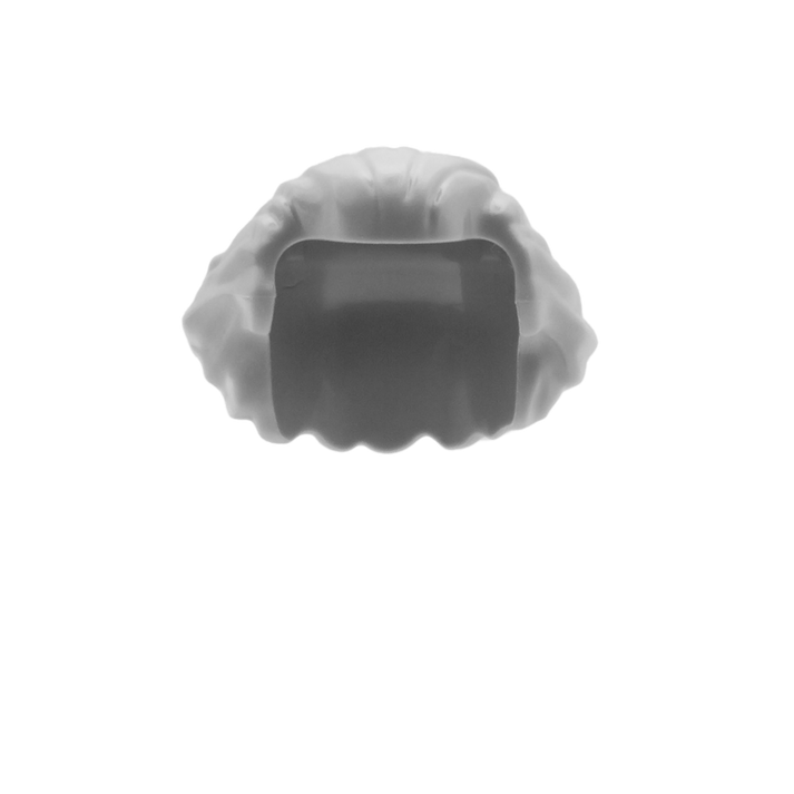 Light Grey Messy Brushed Back Bob - LEGO Minifigure Hair – Minifigs.me