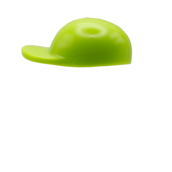 Lime Green Backwards LEGO Baseball Cap - Minifigure Hat – Minifigs.me