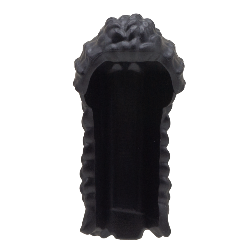 Long Black Braids with Cornrows - LEGO Minifigure Hair – Minifigs.me