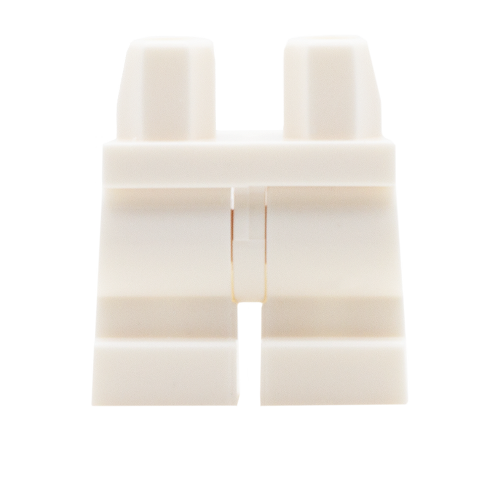 Medium White Legs - LEGO Minifigure Legs – Minifigs.me