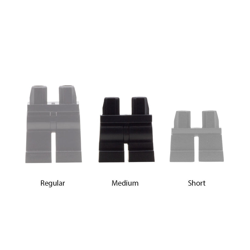Medium Legs (Blue) - LEGO Minifigure Legs – Minifigs.me