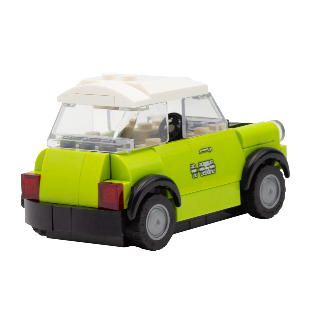 Bean's Car - Custom Minibuild Display – Minifigs.me