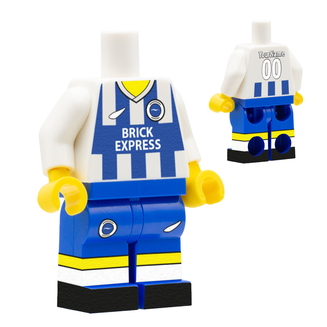 Personalised Brighton Kit - Custom Design Minifigure – Minifigs.me