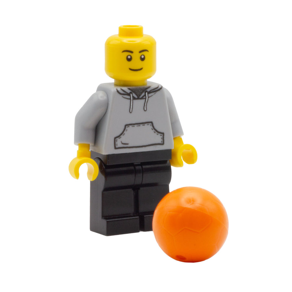 Orange Volleyball/Football - LEGO Minifigure Accessory – Minifigs.me