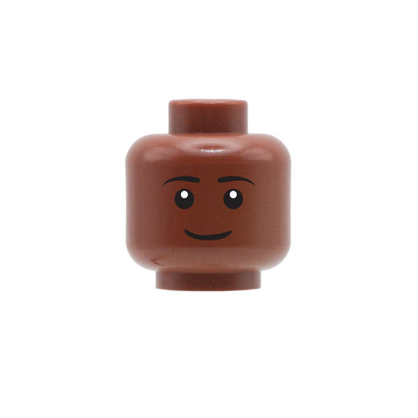 Regular Closed Smile - LEGO Minifigure Head – Minifigs.me