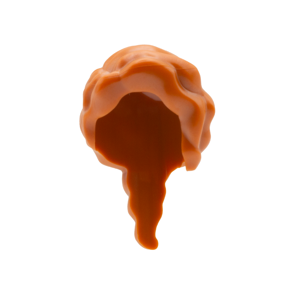 Wavy Ginger Long Plait - LEGO Minifigure Hair – Minifigs.me