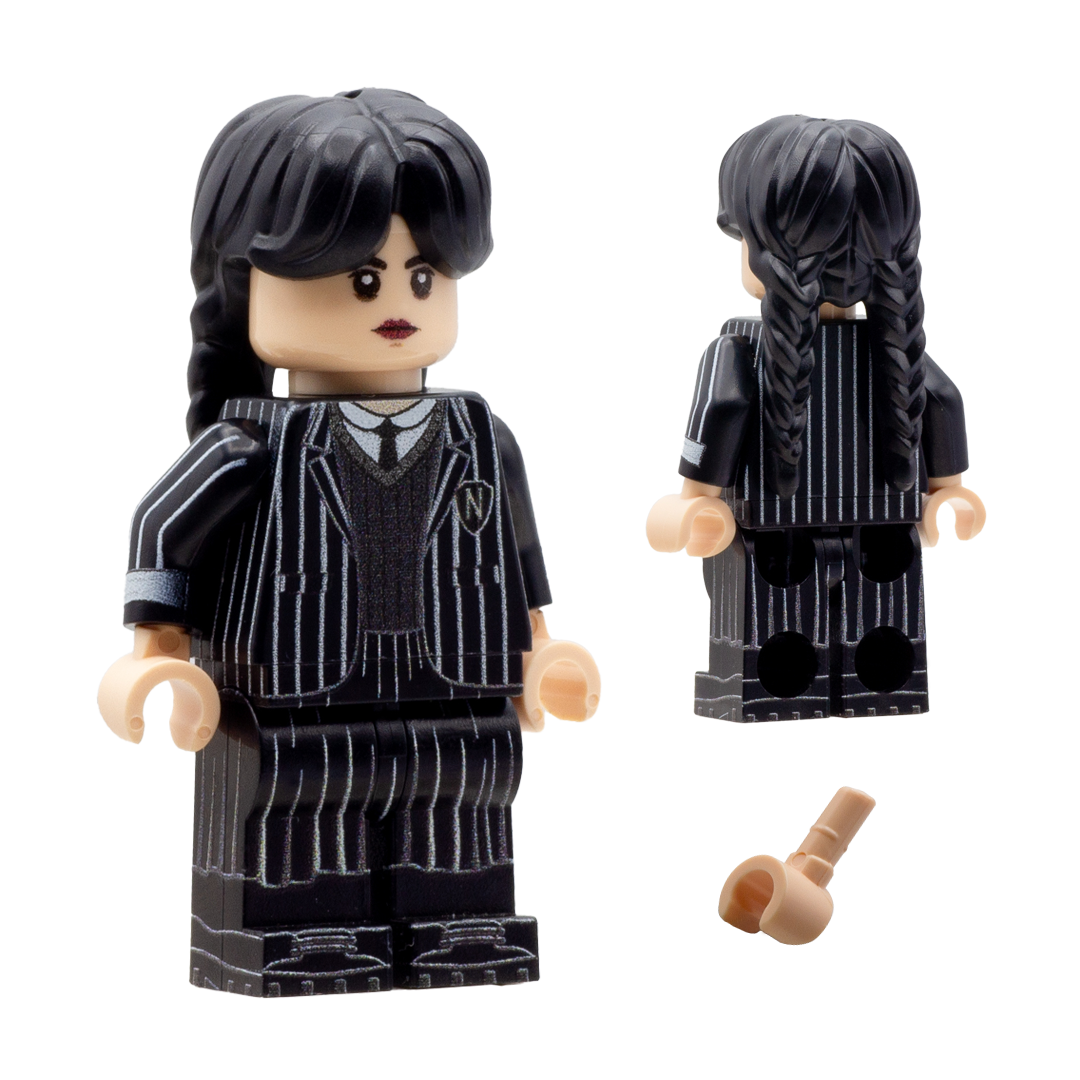 Wednesday & Enid - Custom Design Minifigure Set – Minifigs.me