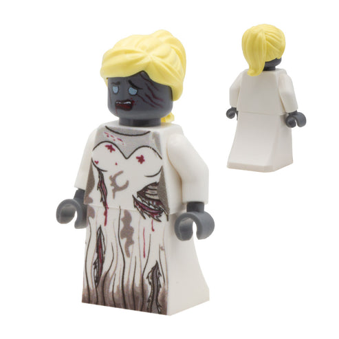 Zombie Bride and Groom - Custom Design Minifigure Set – Minifigs.me