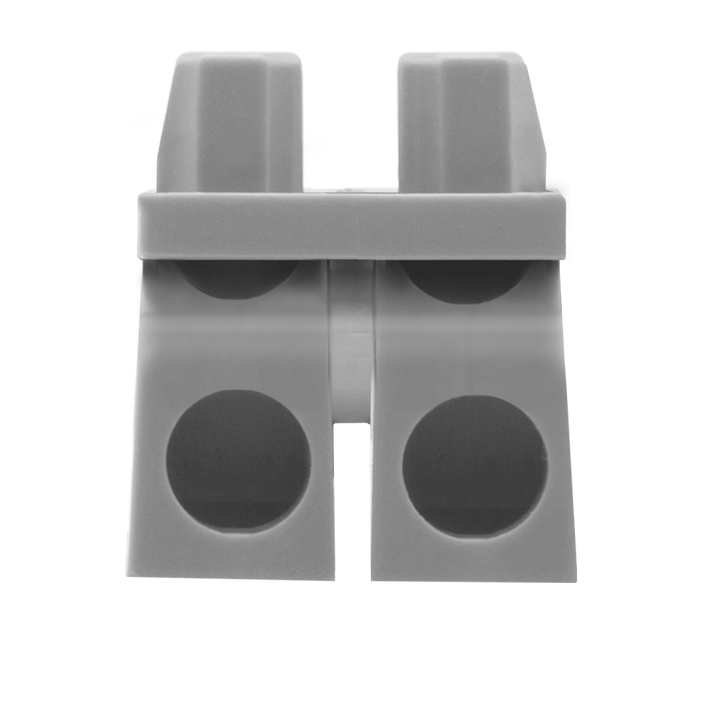 Medium Legs (Light Grey) - LEGO Minifigure Legs – Minifigs.me