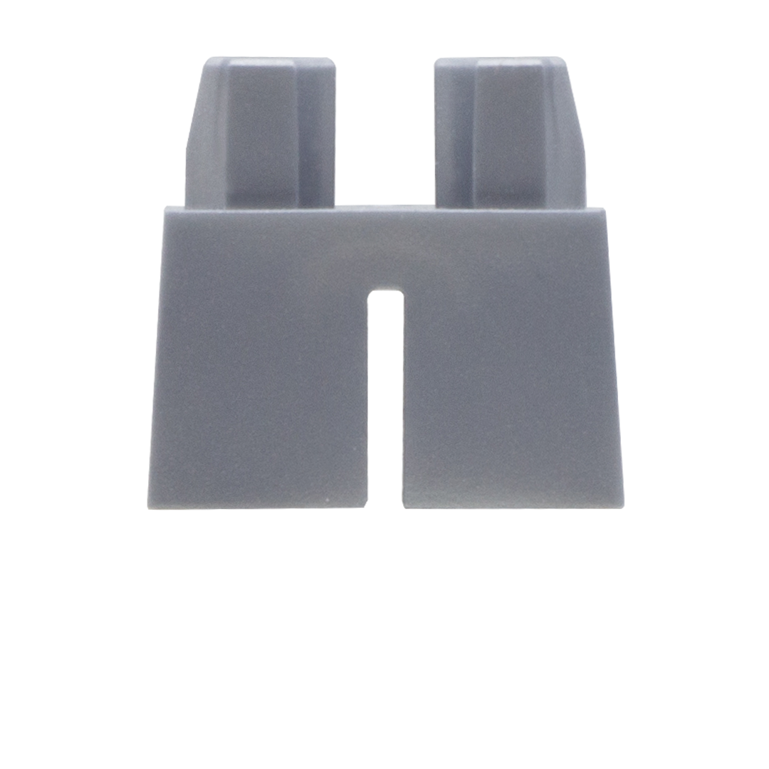 Short Metallic Silver Legs - LEGO Minifigure Legs – Minifigs.me