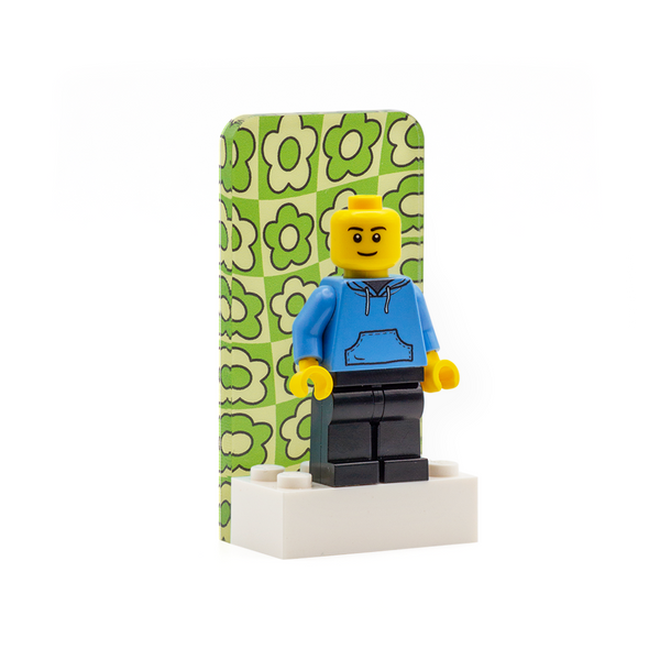 Flower Power Single Display - Laser Cut Display with LEGO Brick ...