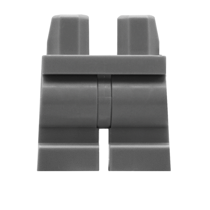 Medium Legs (Dark Grey) - LEGO Minifigure Legs – Minifigs.me