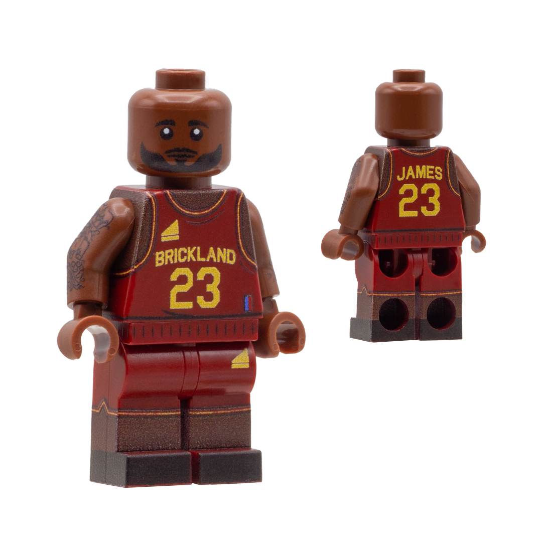 King James (Cleveland Edition) - Custom Design Minifigure – Minifigs.me