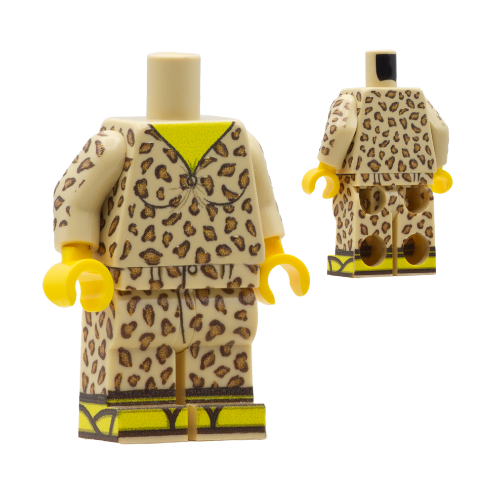Leopard Print Full Outfit - Custom Design Minifigure Outfit – Minifigs.me