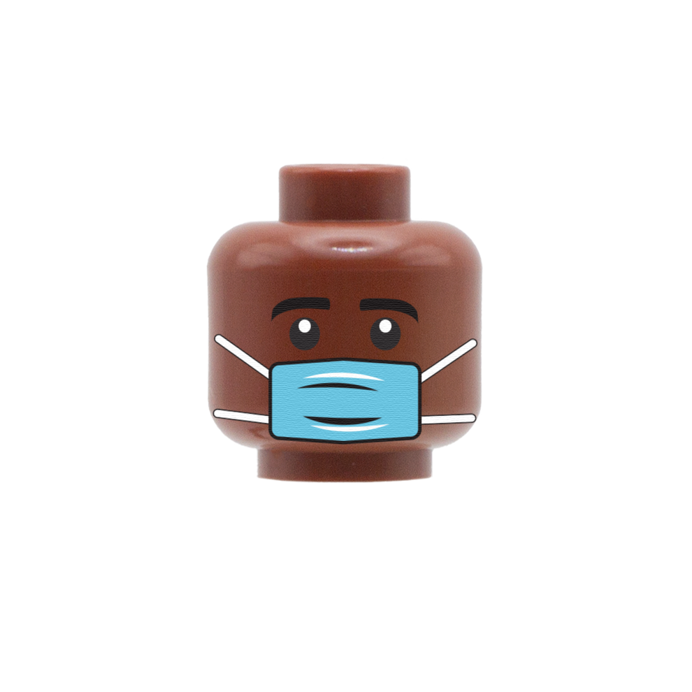 Medical Mask - Custom Minifigure Head – Minifigs.me