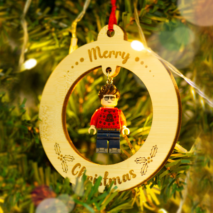 Minifigure Tree Decoration - Laser Cut Wood – Minifigs.me