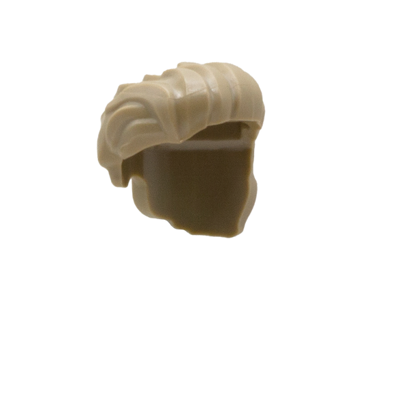 Dark Blonde Side Swept Undercut - LEGO Minifigure Hair – Minifigs.me