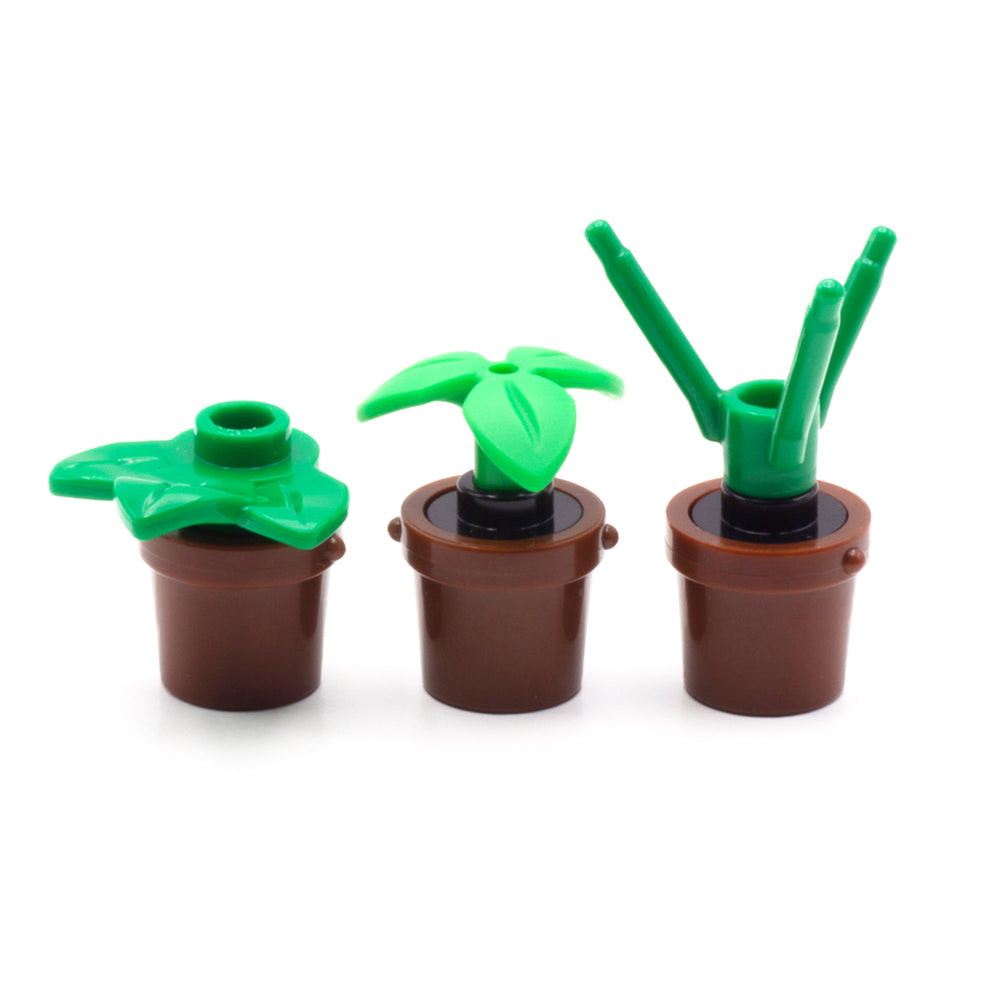 LEGO Potted Plants - Custom Design Microbuild – Minifigs.me