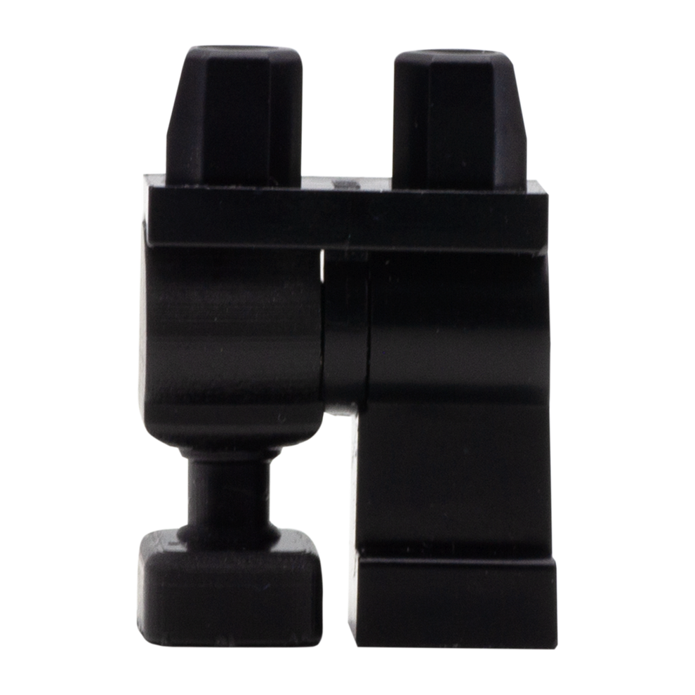Black Legs with Prosthesis (Left, Right, Both) - 3D Printed Minifigure ...