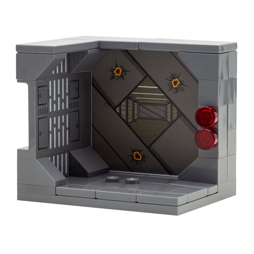 Sci Fi Hallway - Custom Minibuild Display – Minifigs.me