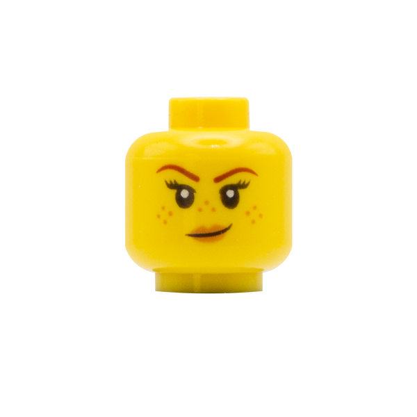 Freckles Smile / Wink - LEGO Minifigure Head – Minifigs.me