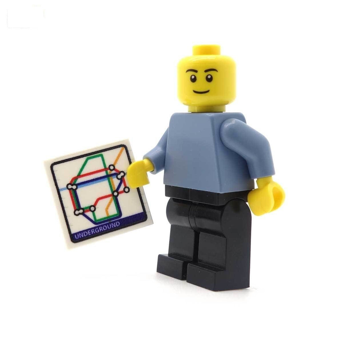 Underground Map - Custom LEGO Tile – Minifigs.me