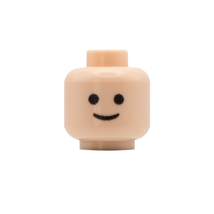 Classic Smile - Custom Printed Minifigure Head – Minifigs.me