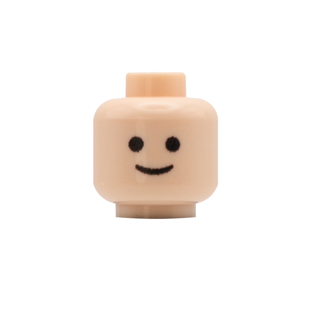 Classic Smile - Custom Printed Minifigure Head – Minifigs.me