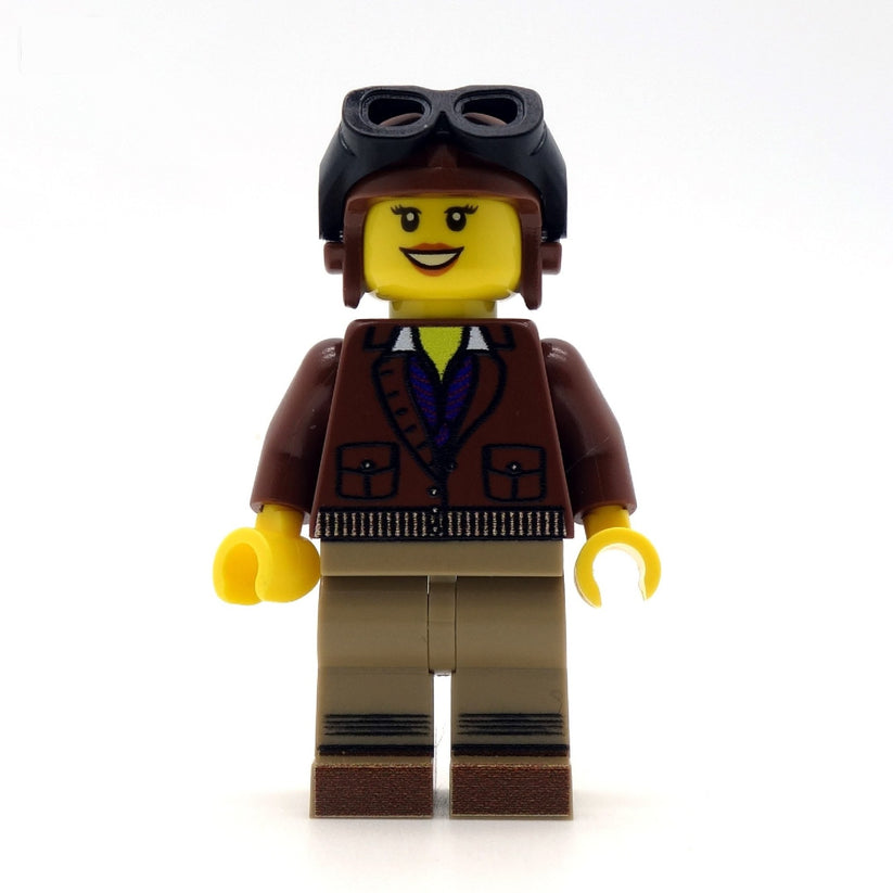 Amelia Earhart - Custom Design Minifigure – Minifigs.me