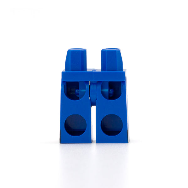 Blue LEGO Legs with Black Shoes - LEGO Minifigure Legs – Minifigs.me
