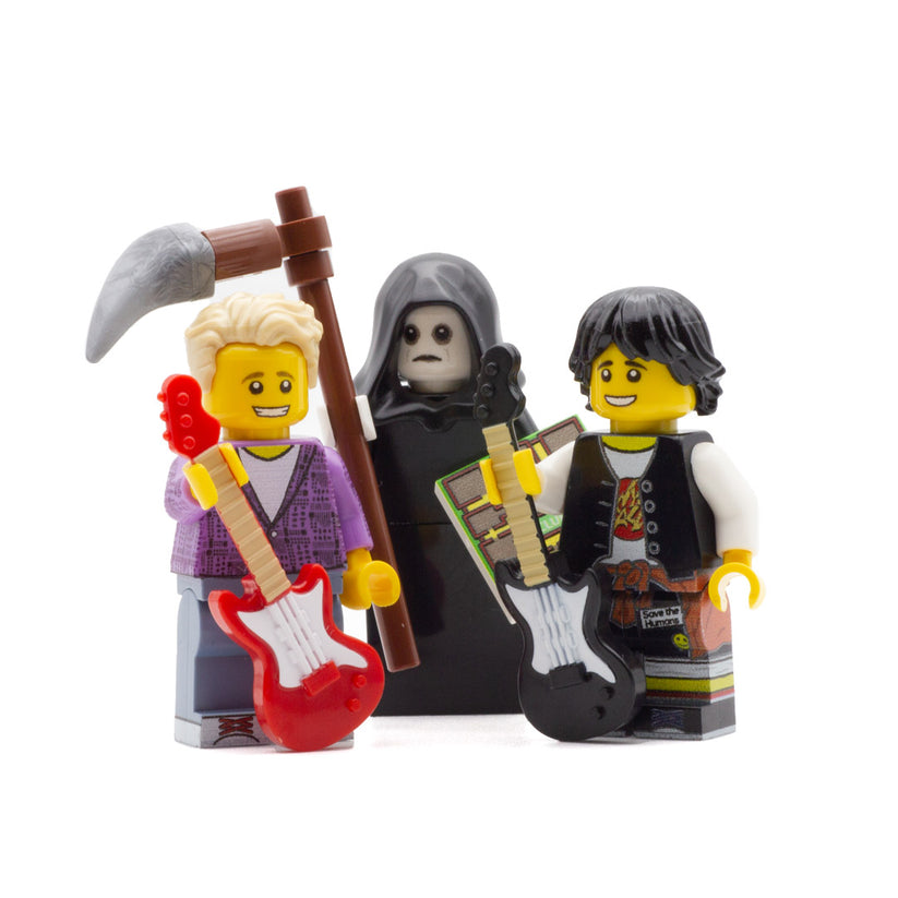 Bodacious Buddies & Death - Custom Design Minifigure Set – Minifigs.me