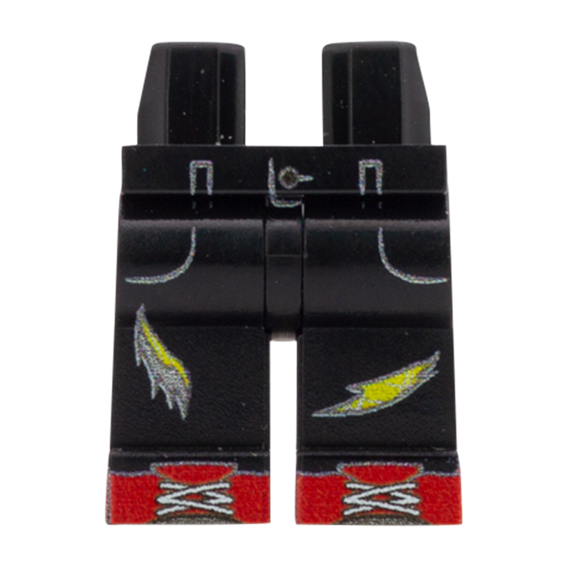 Black Ripped Jeans - Custom Printed Minifigure Legs – Minifigs.me