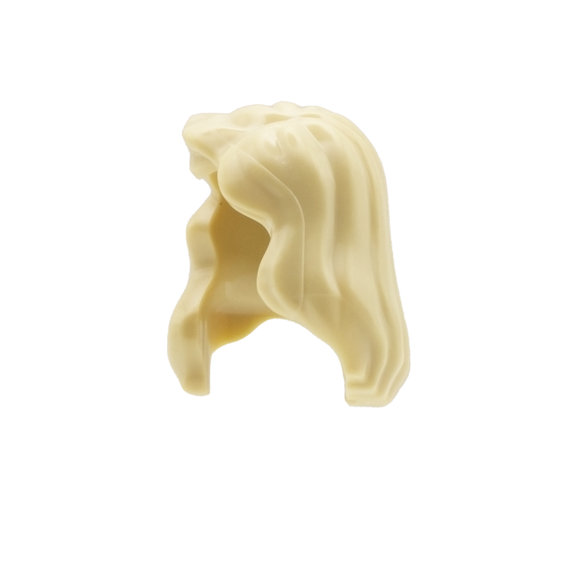 Blonde Wavy Hair - LEGO Minifigure Hair – Minifigs.me